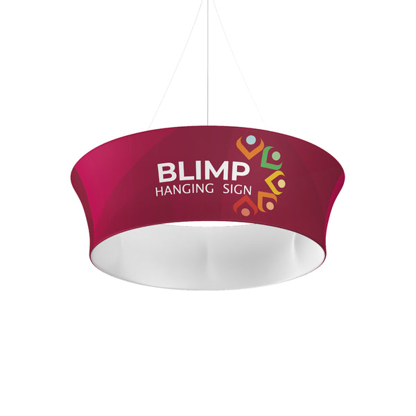 10ft Blackout Blimp Tapered Tube Hanging Display – Hero Displays